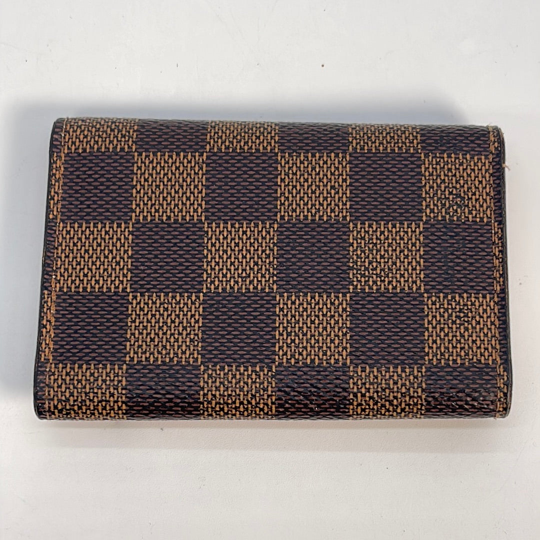 Preloved Louis Vuitton Damier Ebene 6 Key Holder CT2108 012523 – KimmieBBags LLC