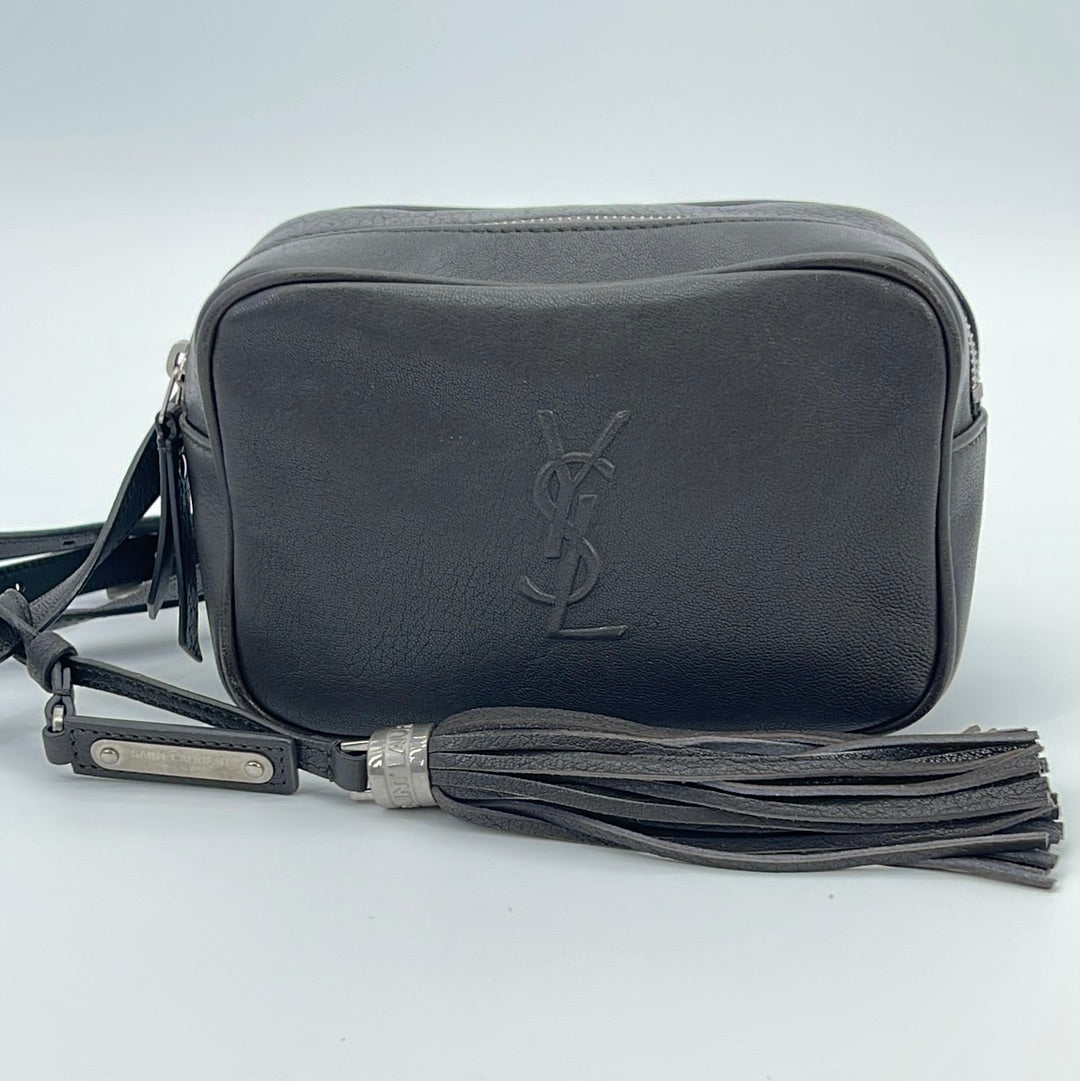 PRELOVED Saint Laurent Gray Lou Gray Camera Mini Bag PTR5270960518 041 ...
